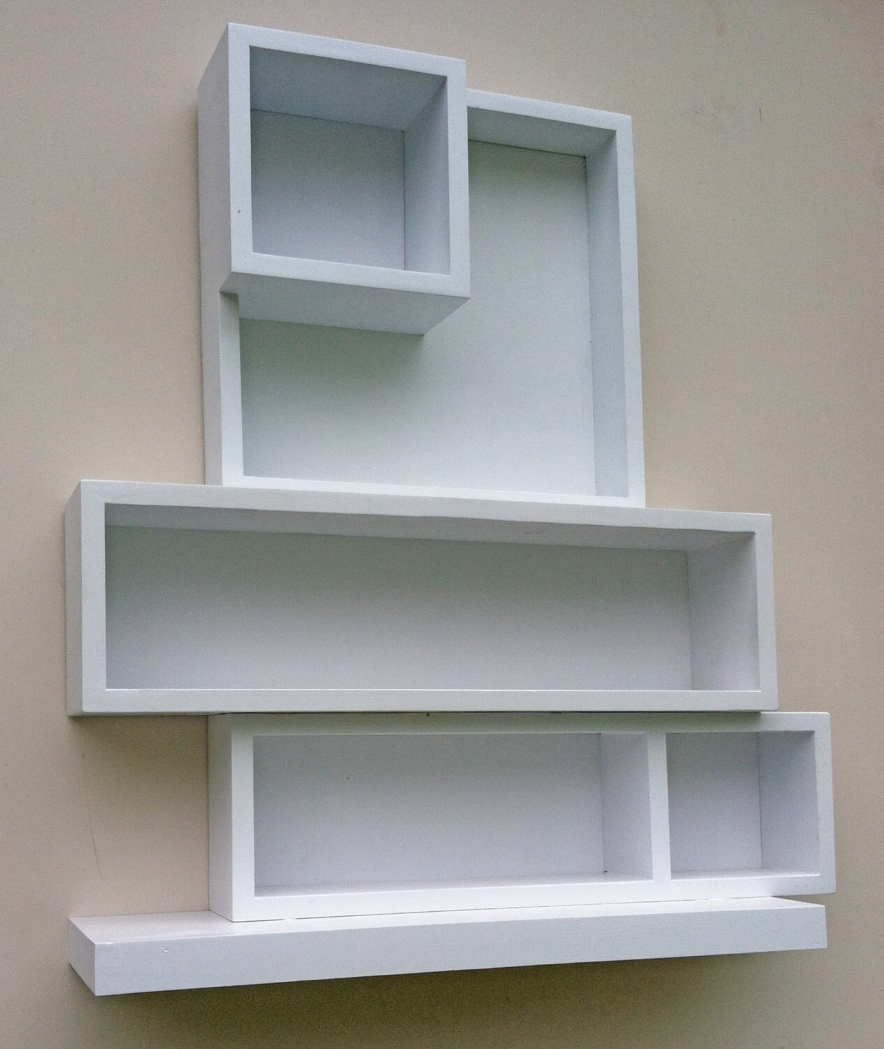 Shadow Box Modern Cube Shelving - Etsy