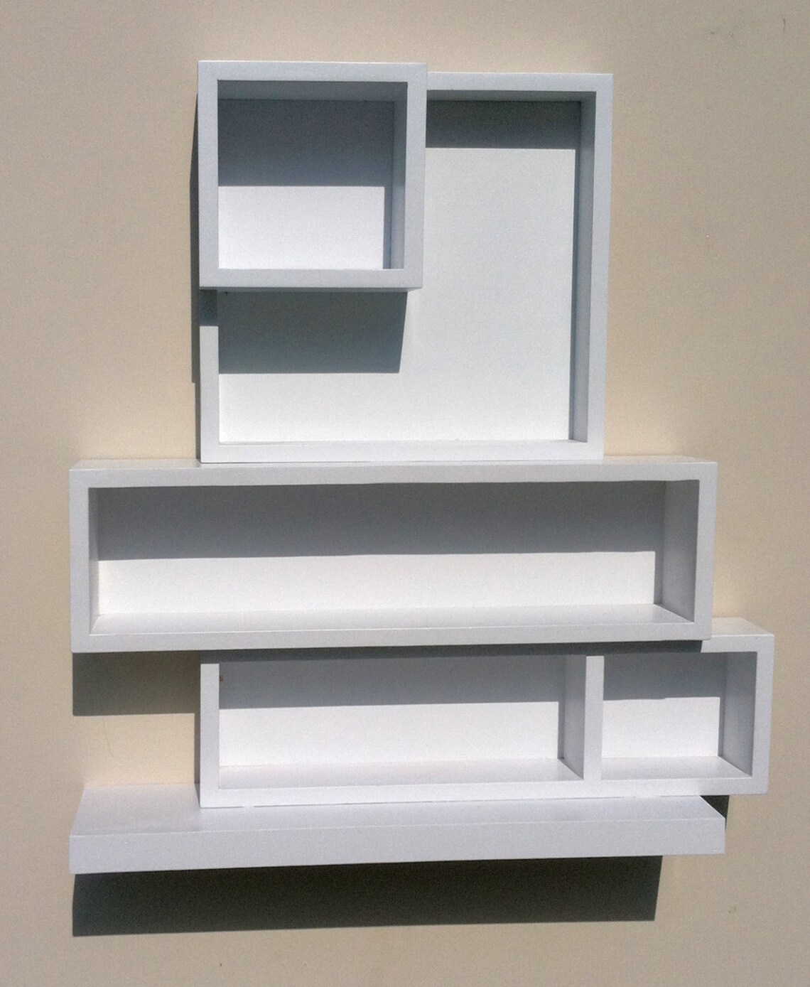 Shadow Box Modern Cube Shelving - Etsy