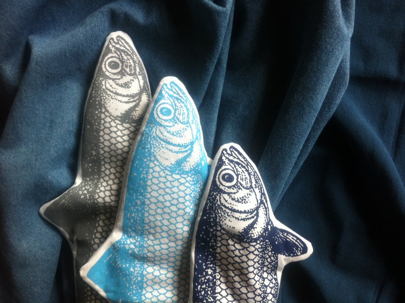 Fish Heat Pack Microwaveable Lentils Pillow | Etsy