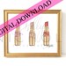 DIGITAL DOWNLOAD Pucker (instant Printable Fashion Illustration Print ...