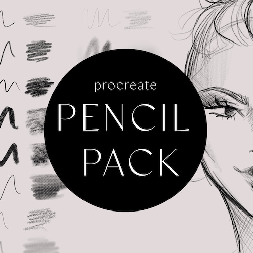 Procreate Pencil Pack for Fashion Illustration / Pencil | Etsy