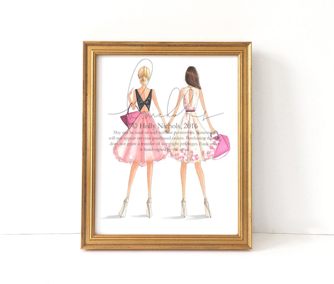 Fashion With Heart (print) - Etsy