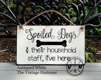 Funny Dog Welcome Sign - Etsy