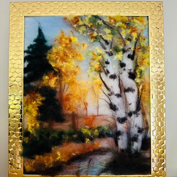 Wool Painting - Etsy