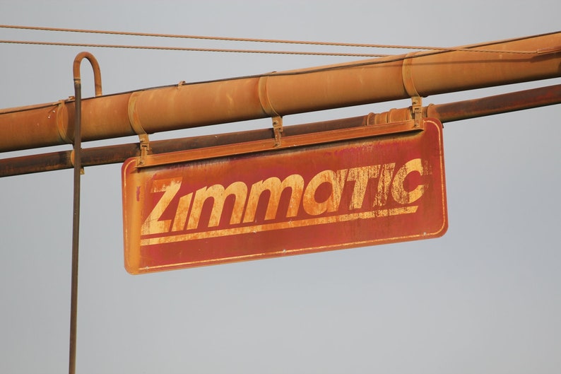 Zimmatic Irrigation Sign - Etsy