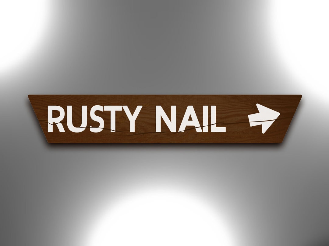 Copy of Trail Sign From the Rusty Nail Trail, Moab - Etsy
