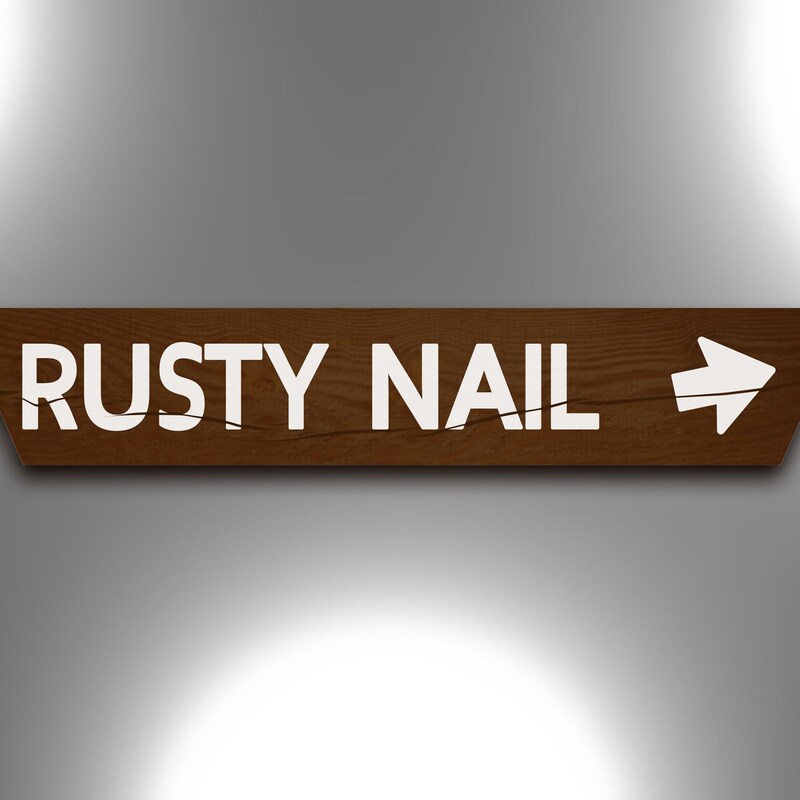 Rusty Nail - Etsy