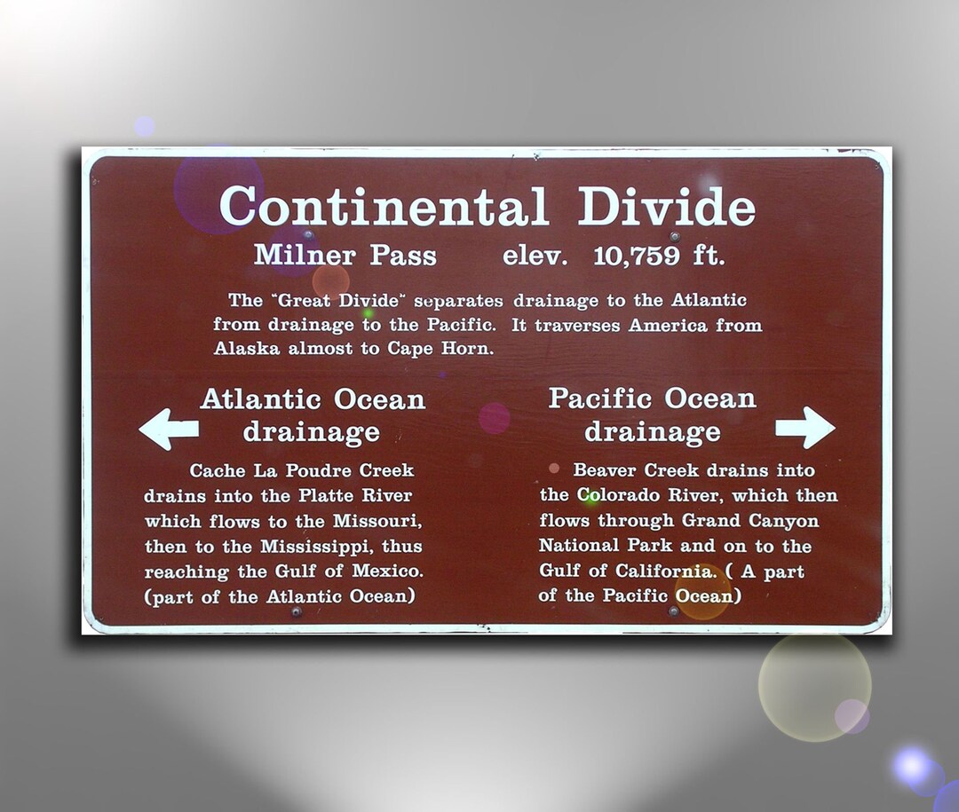 Copy of Road Sign From Milner Pass, Colorado - Etsy