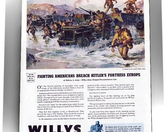 Willys Overland Decal | Etsy