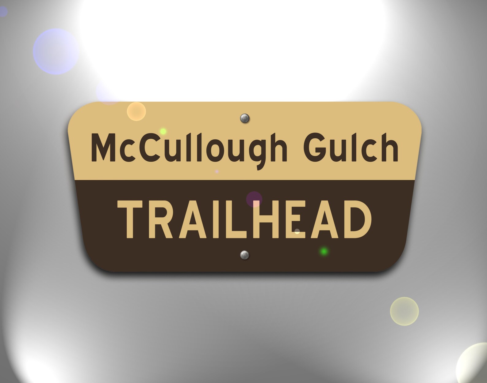 Copy of Mccullough Gulch Trailhead Sign - Etsy