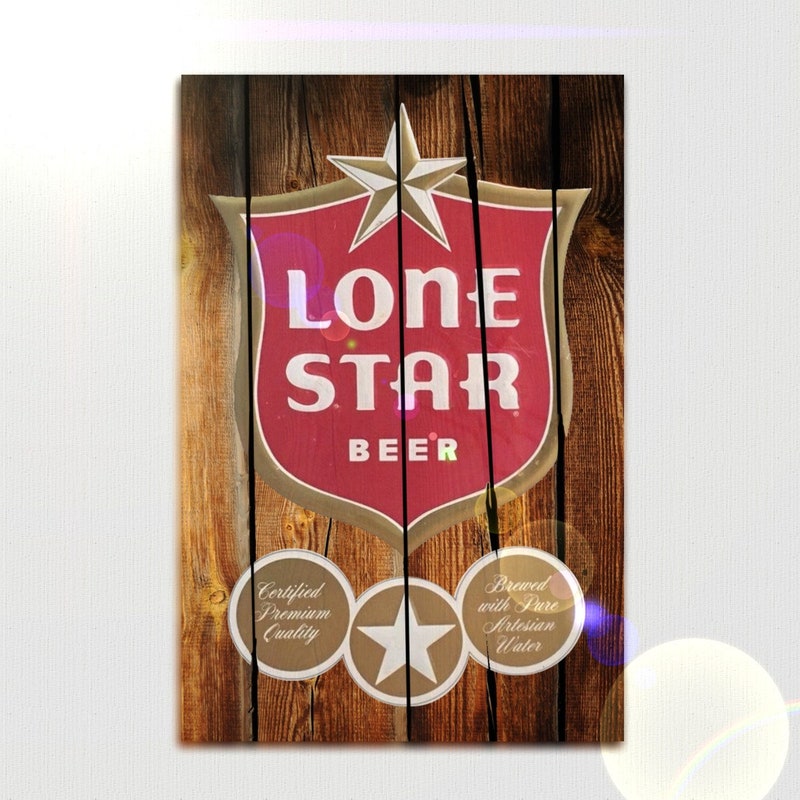 Lone Star Beer - Etsy