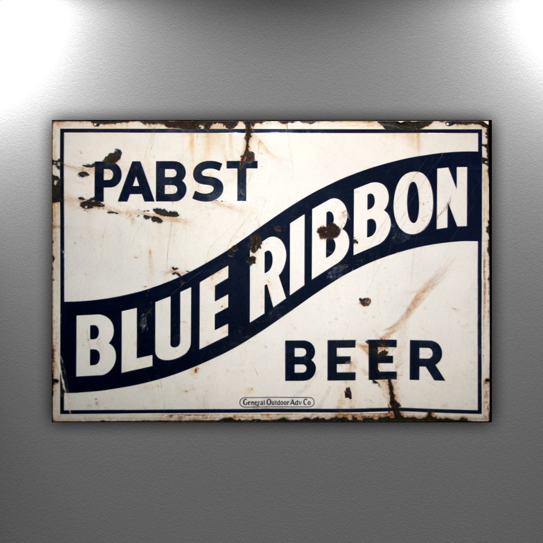 Copy of Pabst Blue Ribbon Beer Sign - Etsy