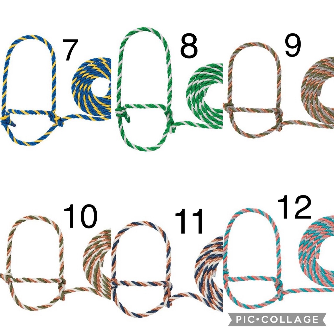 Custom Cattle Rope Halters - Etsy