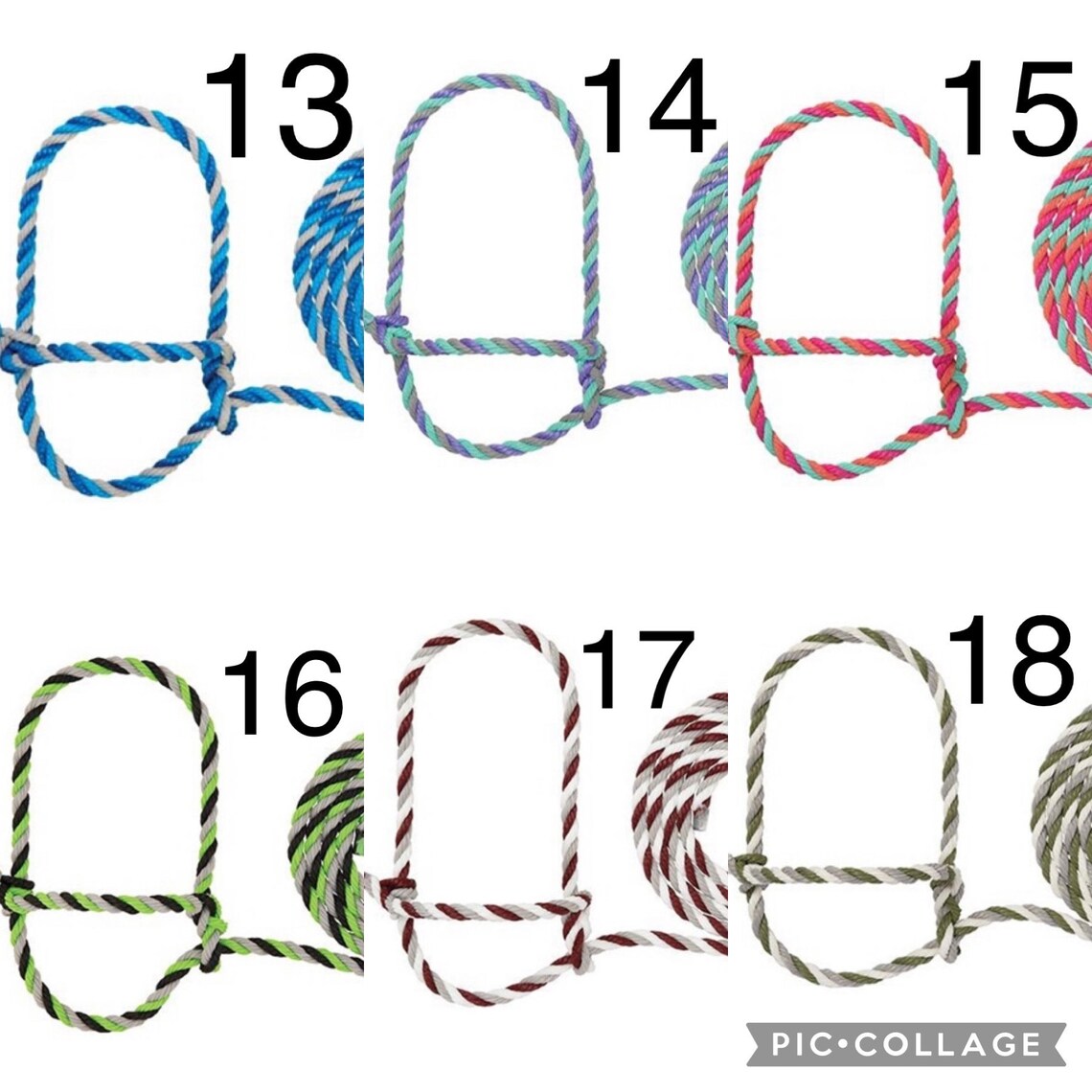 Custom Cattle Rope Halters - Etsy