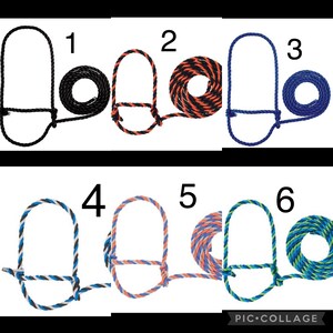 Custom Cattle Rope Halters - Etsy