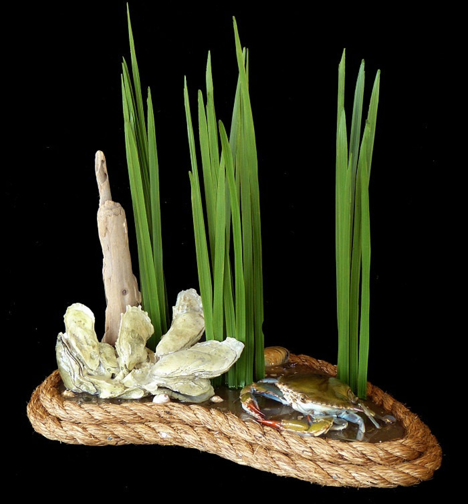 Small Real Blue Crab Lamps Lets You Bring the Outdoors Indoors Perfect ...