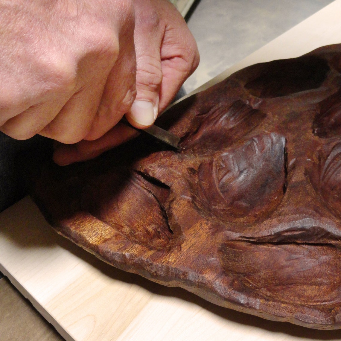Wooden Oyster Platter in Walnut: Dozen Oysters | Etsy