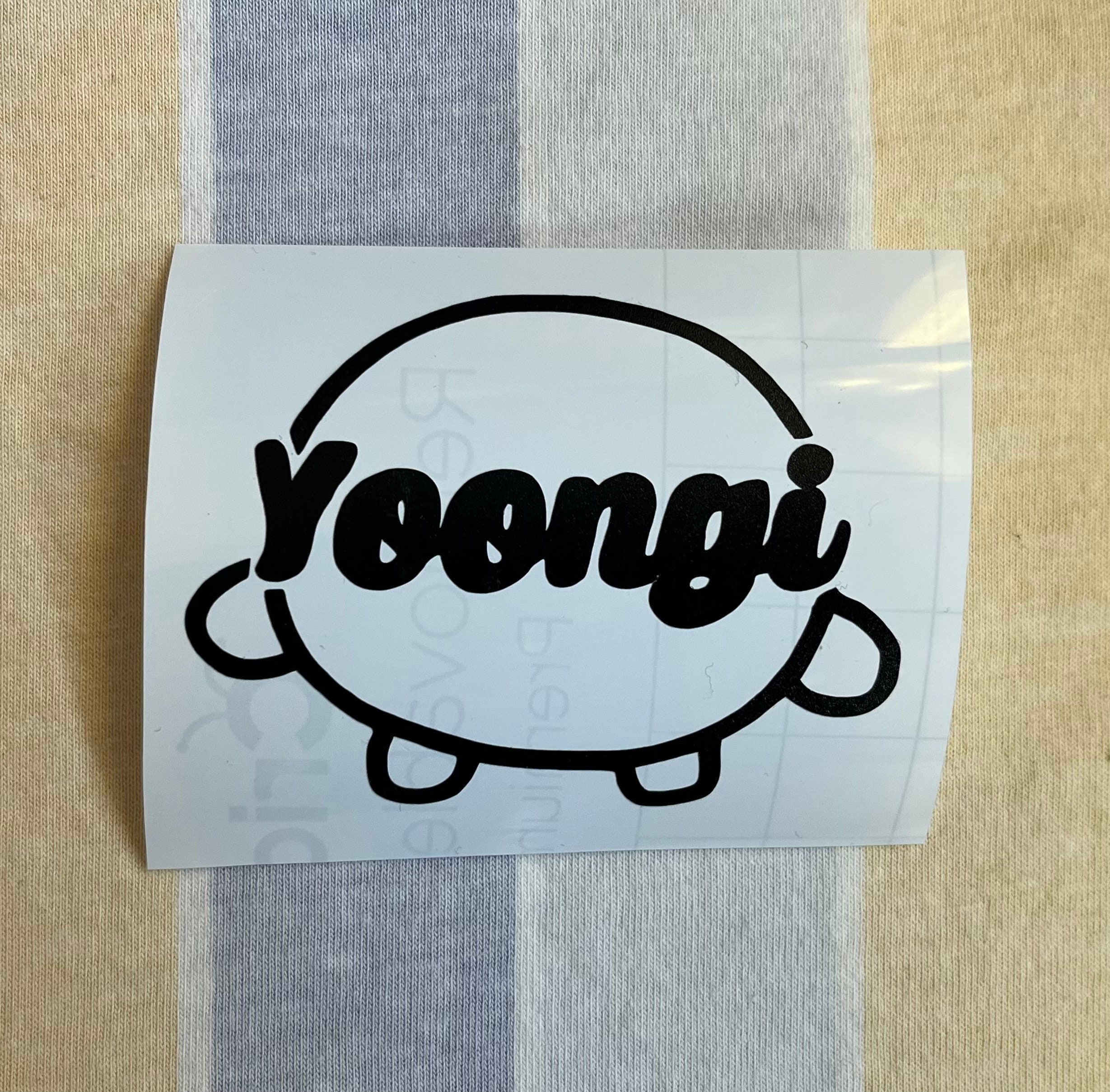 BT21 Name Decals | Etsy