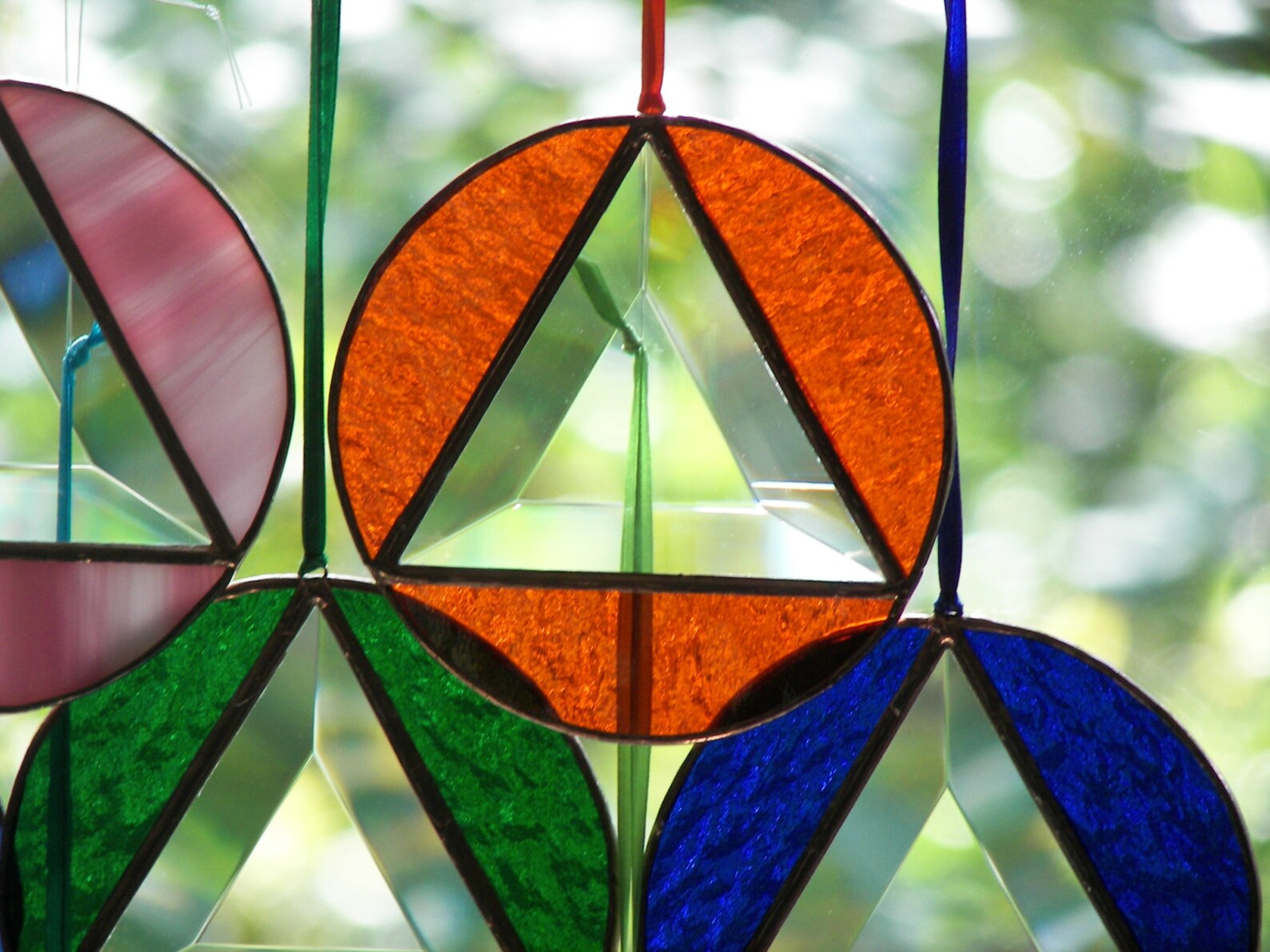 AA Recovery Symbol Stained Glass Serenity Prayer Gift Set | Etsy