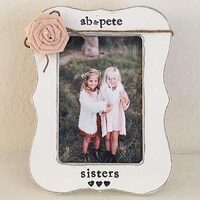 Sisters Frame, Sisters Gift, Gift Ideas for Sisters, Personalized ...