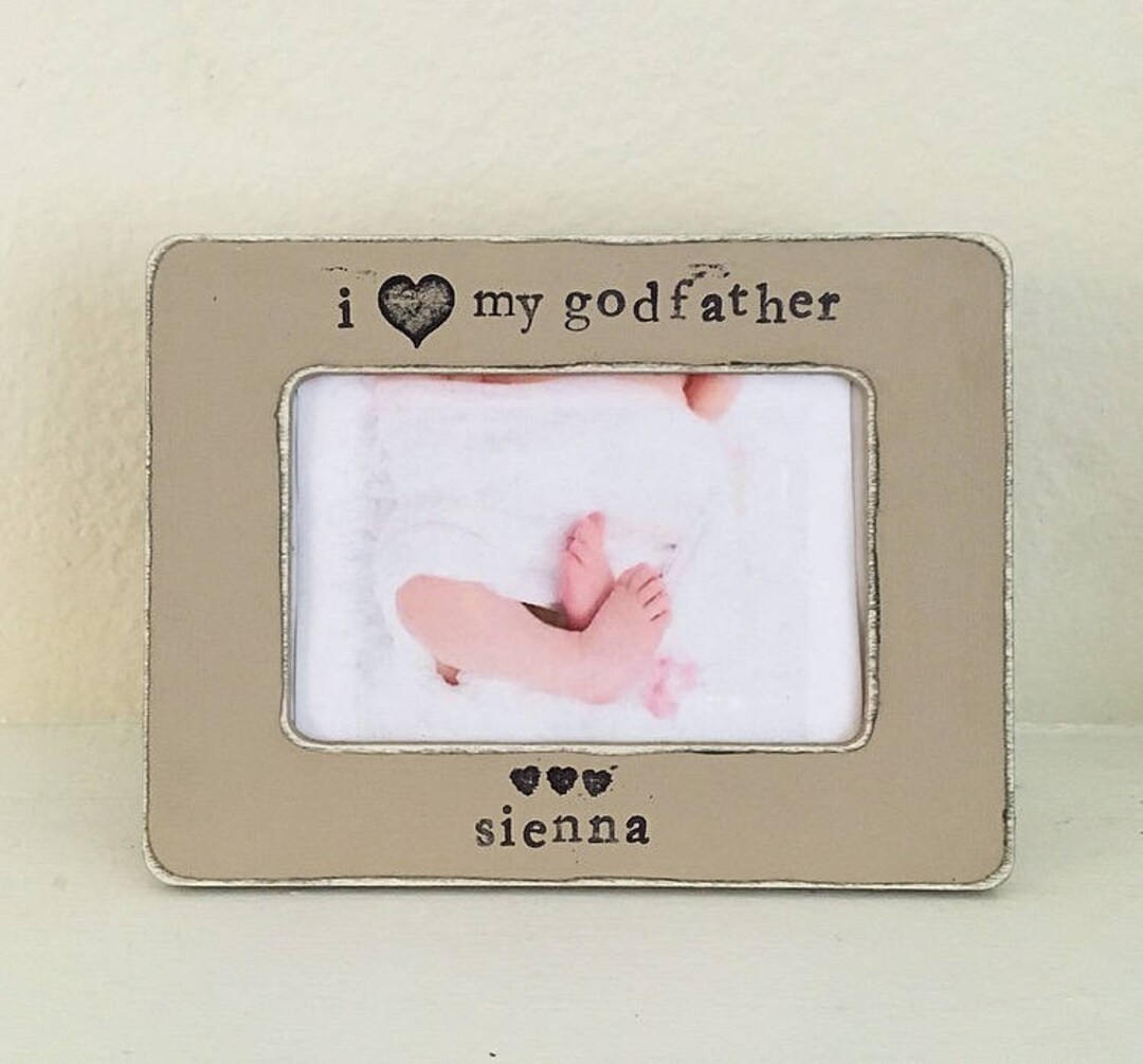 Godfather Gift Picture Frame Father's Day Gift for Godfather ...
