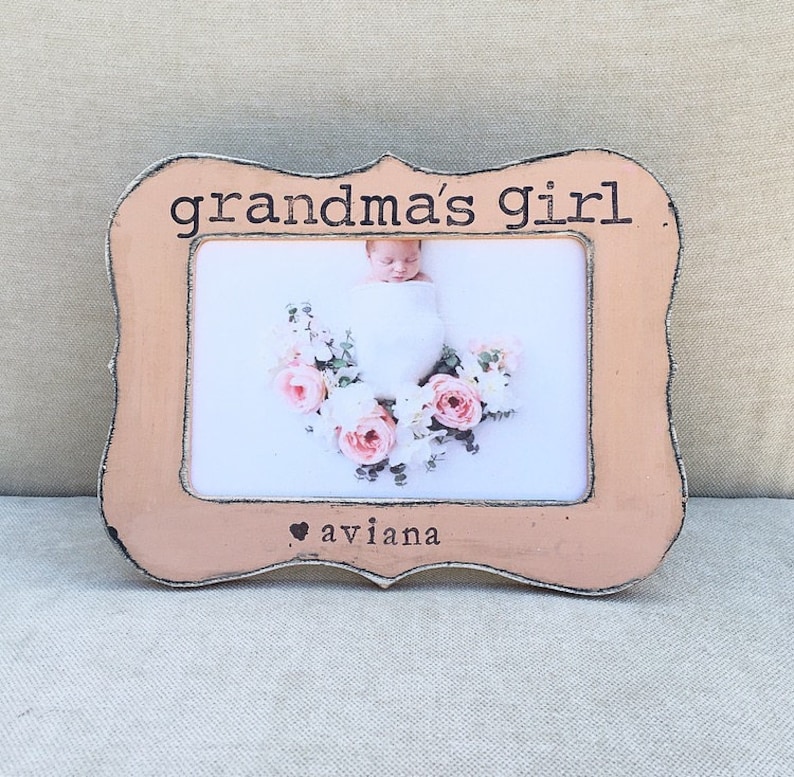 Grandparents Gift Grandparents Picture Frame Mothers Day Gift | Etsy