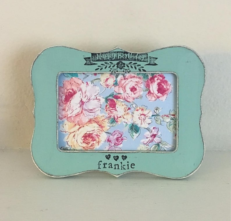 Birthday gift birthday picture frame happy birthday | Etsy