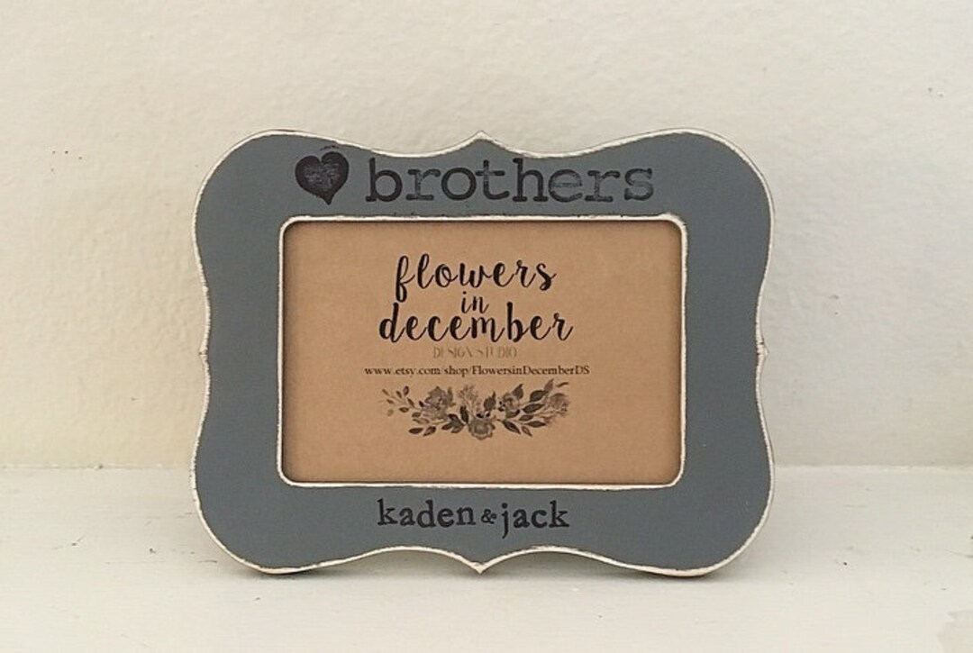 Brothers Picture Frame, Gift for Brother, Sibling Gift, Brother ...