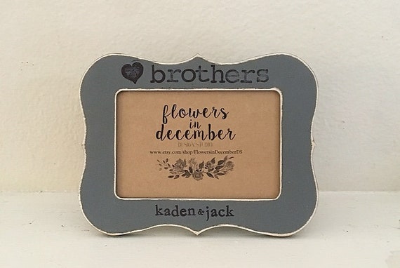 Brothers Picture Frame Gift for Brother Sibling Gift - Etsy