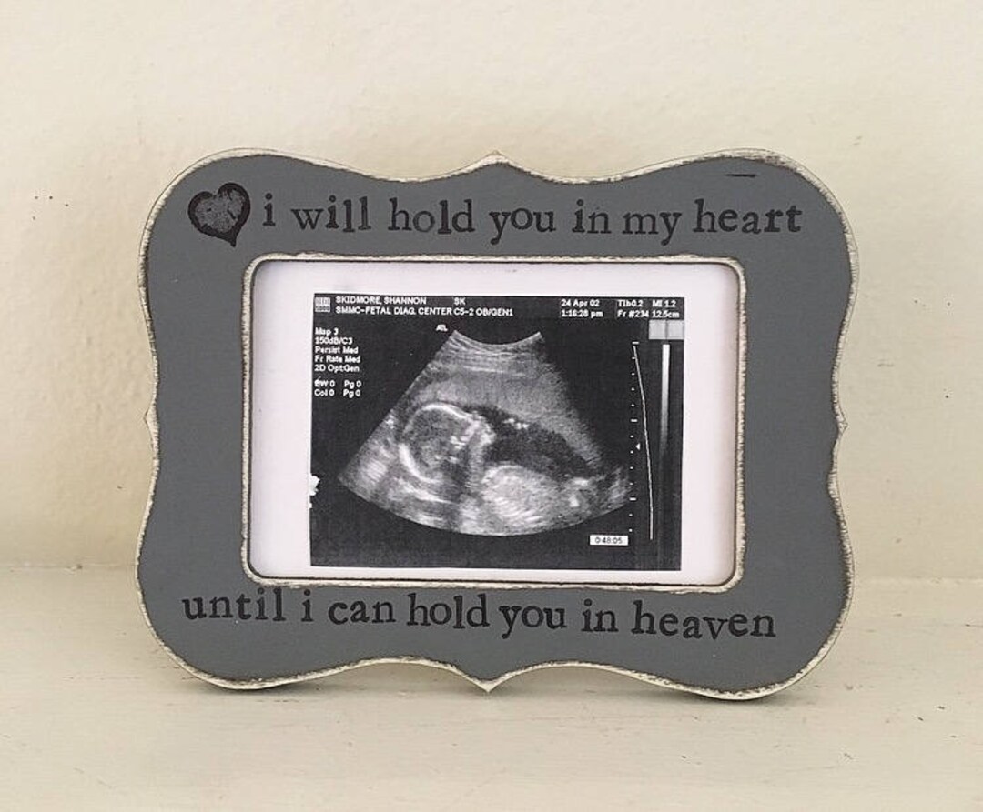 Miscarriage Gift, Infant Loss Memorial Gift in Memory of Baby Frame ...