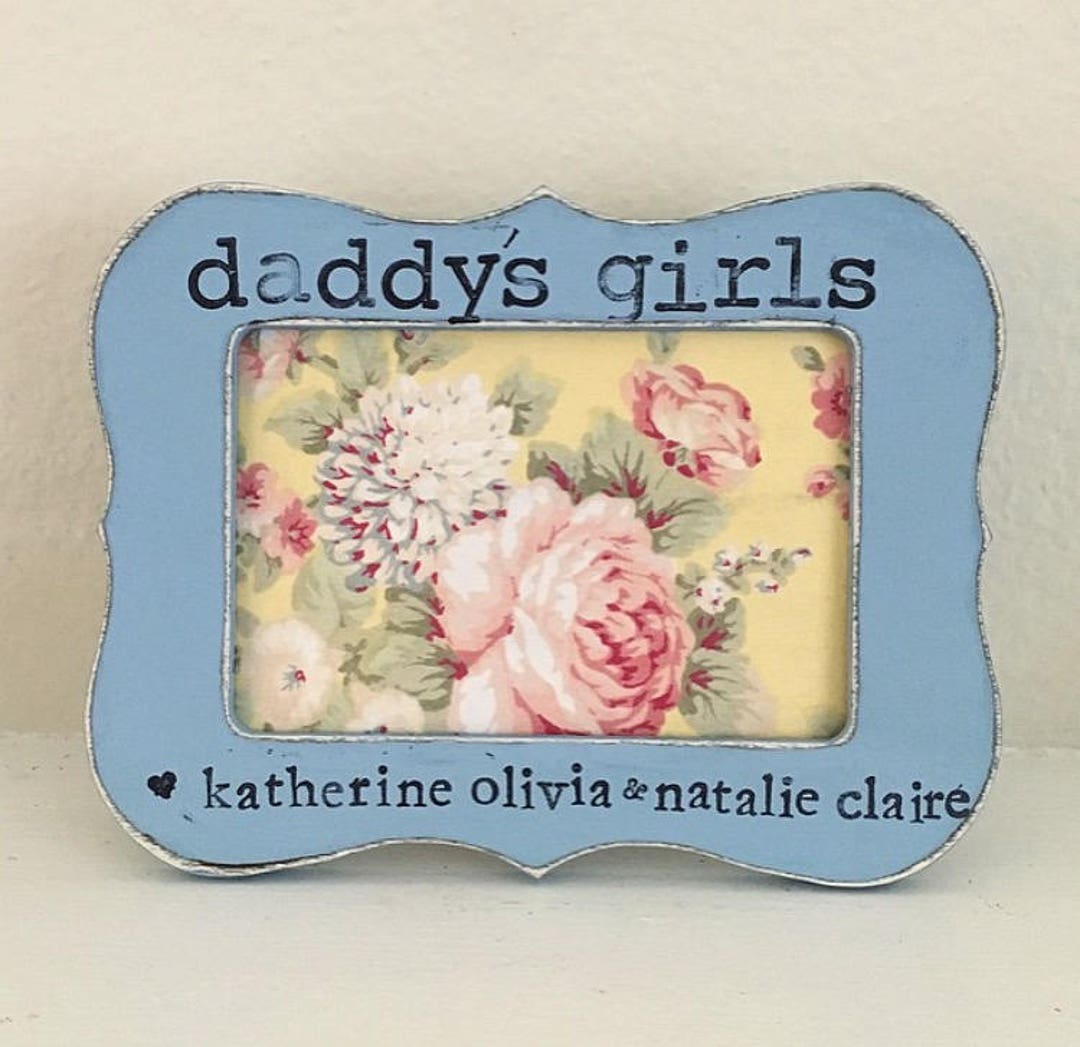 Daddys Girl Picture Frame, Daddys Little Girl, Gift for Dad, Daddy's ...