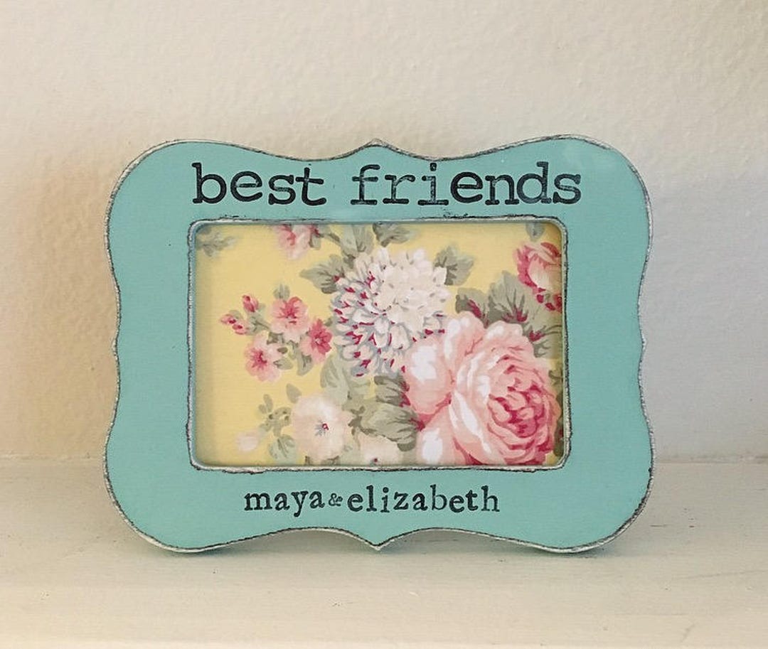 Best Friends Frame Best Friends Picture Frame BFF Gift Personalized ...