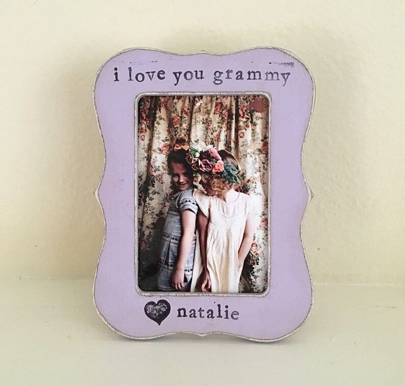 Gift for Grandma Grammy Nana Grandparents frame Mother's | Etsy