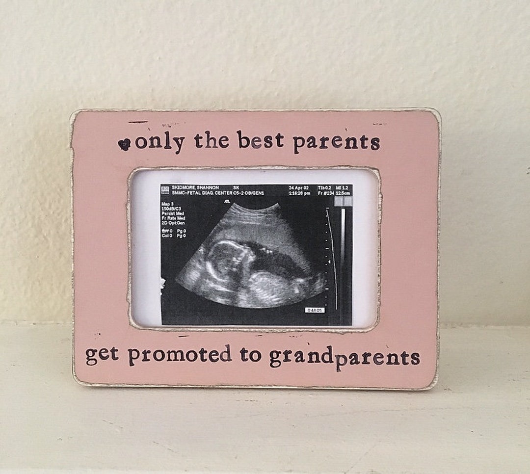 We're Expecting, New Grandparents Announcement, Baby Reveal ...