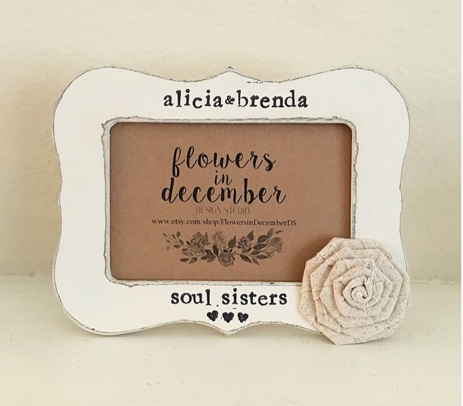 Soul Sisters Gift Picture Frame Personalized Picture Frame | Etsy