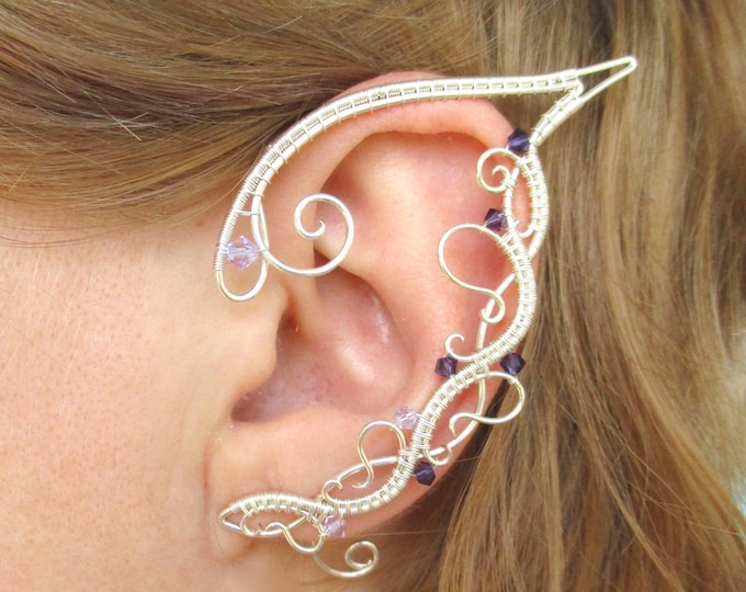 Pair of Elf Ear Cuffs - Ear Cuff - Elf Ears - Fairy Ear Cuffs - Ear ...