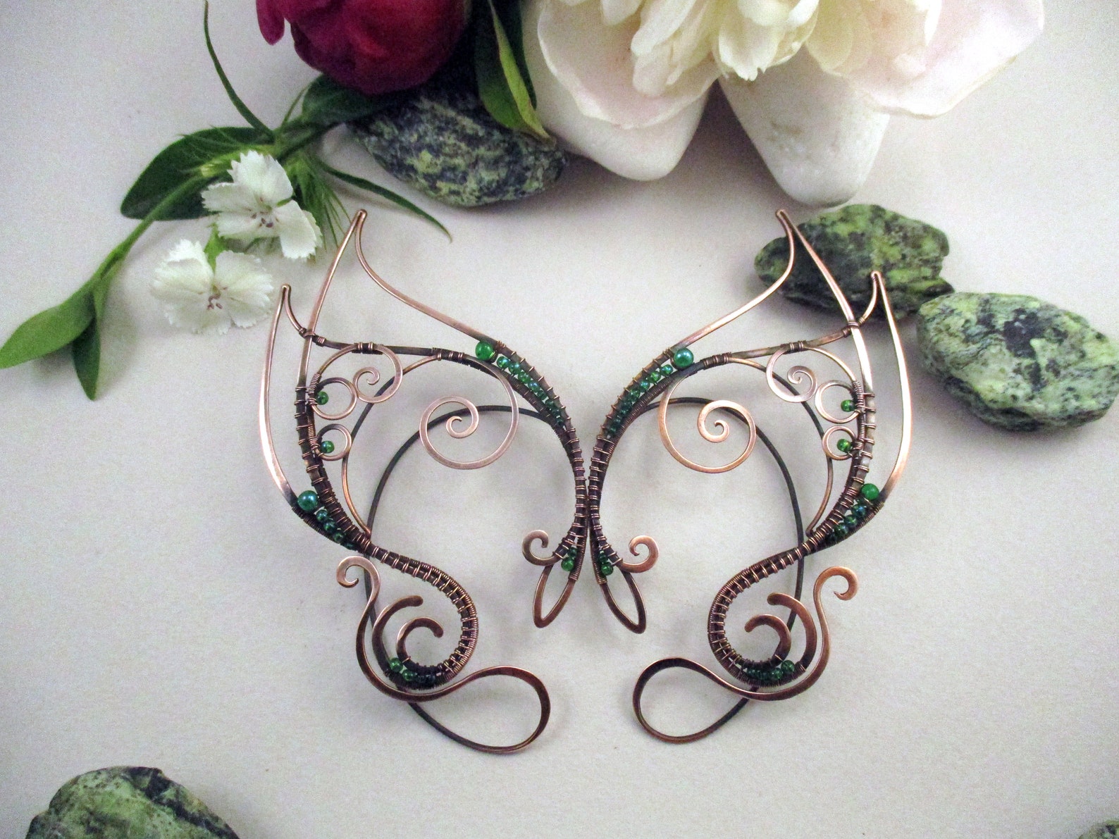 Elf Ear Cuffs Medeina Ear Cuff Elf Ears Fairy Ear Cuffs - Etsy