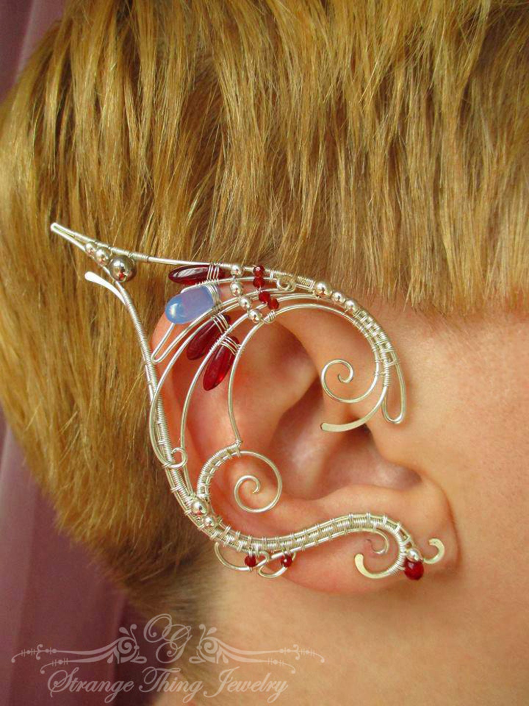 Pair of Elf Ear Cuffs - Ear Cuff - Elf Ears - Fairy Ear Cuffs - Ear ...