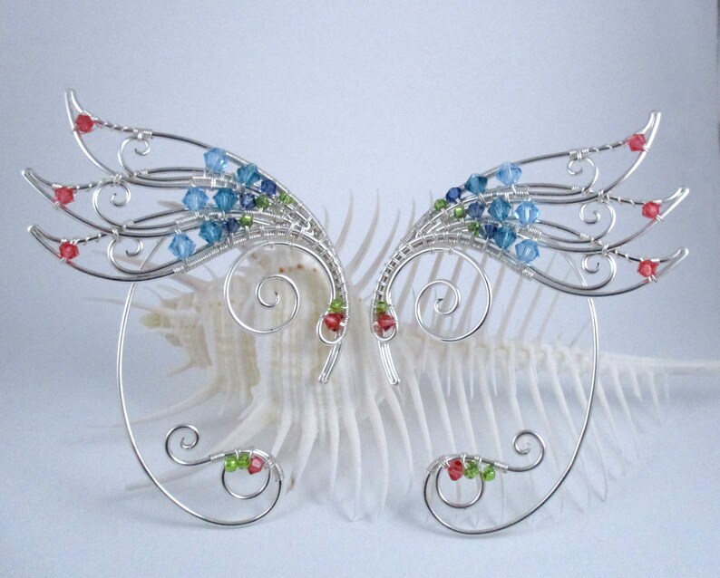 Pair of Ear Cuffs Hummingbird Ear Cuffs Elf Earrings Ear - Etsy