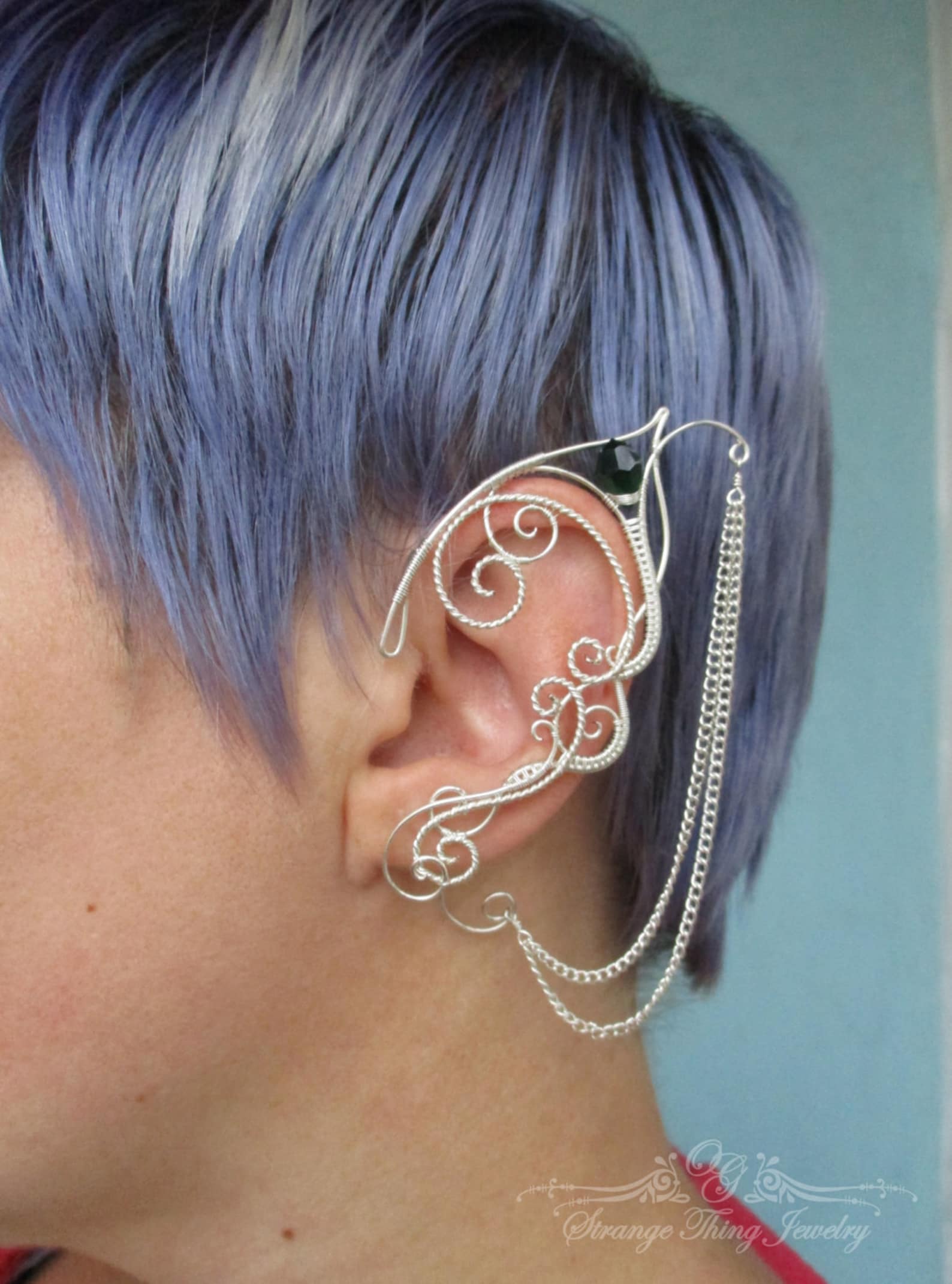 Pair of Elf Ear Cuffs Empire Ear Cuff Elf Ears Fairy Ear - Etsy