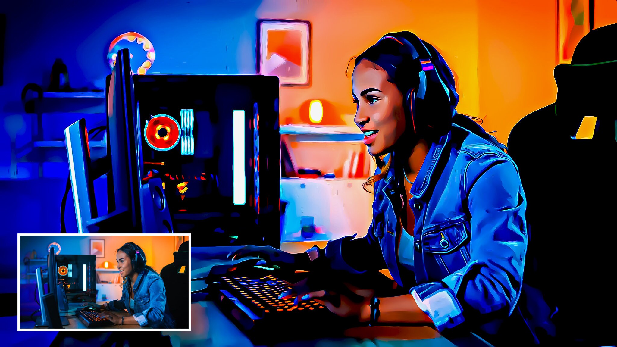 Smudge Painting Photoshop Action,smudge Paint Effect,photoshop Brushes ...