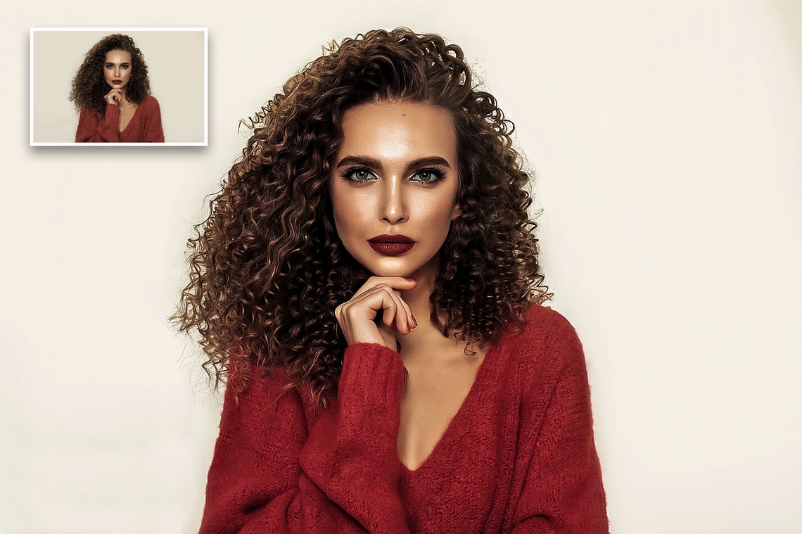 Professional Skin Retouch Photoshop Action HDR and Smooth - Etsy