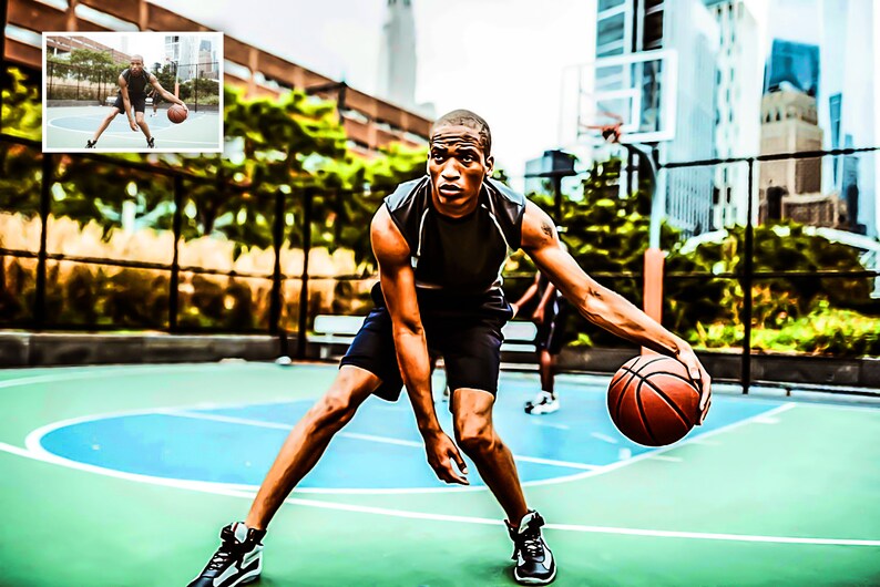 HDR Oil Effect Photoshop Action, Photoshop Bundle,photoshop Effects ...