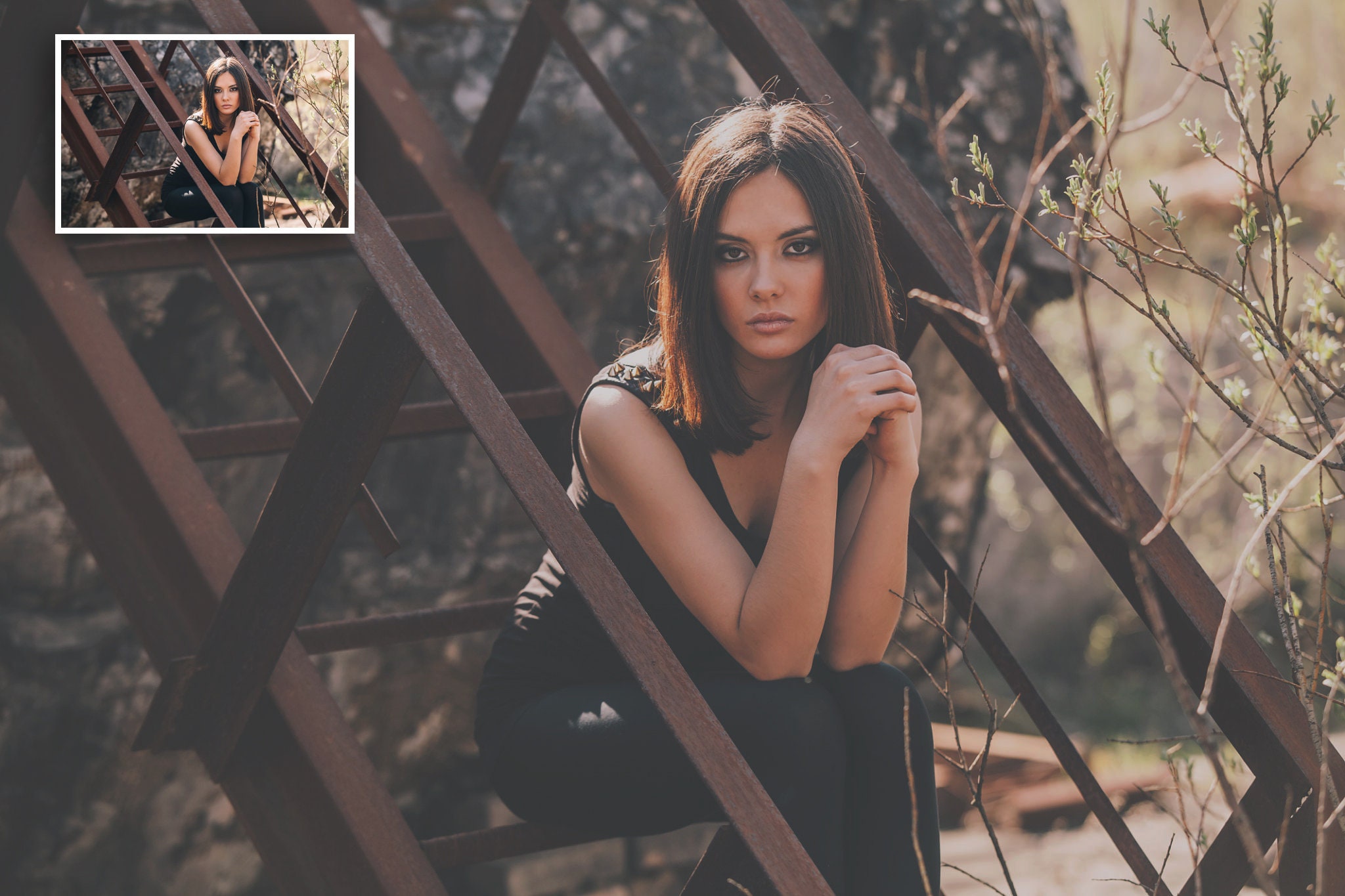 Matte Effect Photoshop Action Photoshop Brushes Photoshop Effects ...