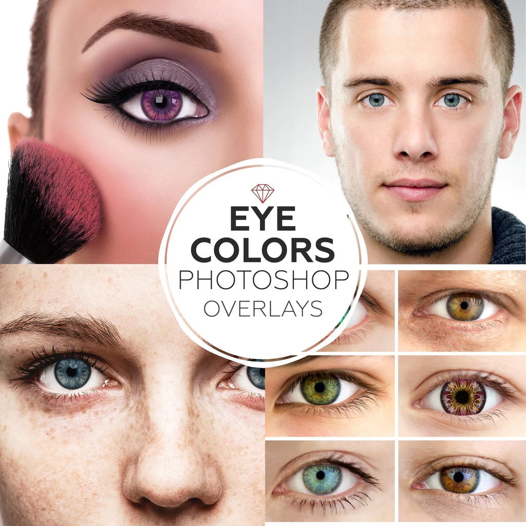Eye Color Photoshop Overlay, Eye Photoshop Overlay, Beauty Photoshop ...