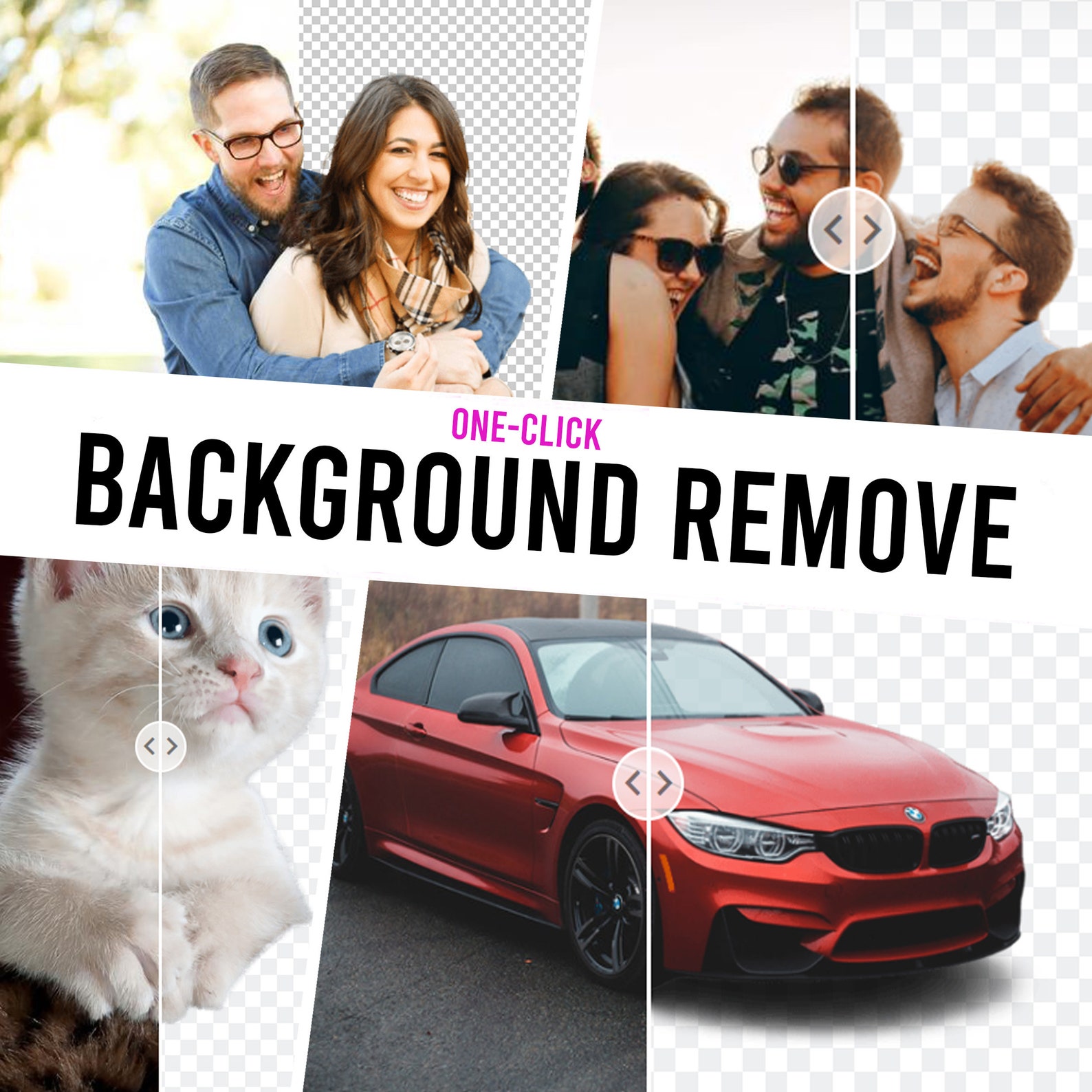 One-click Background Remove Photoshop Action,photoshop Brushes ...