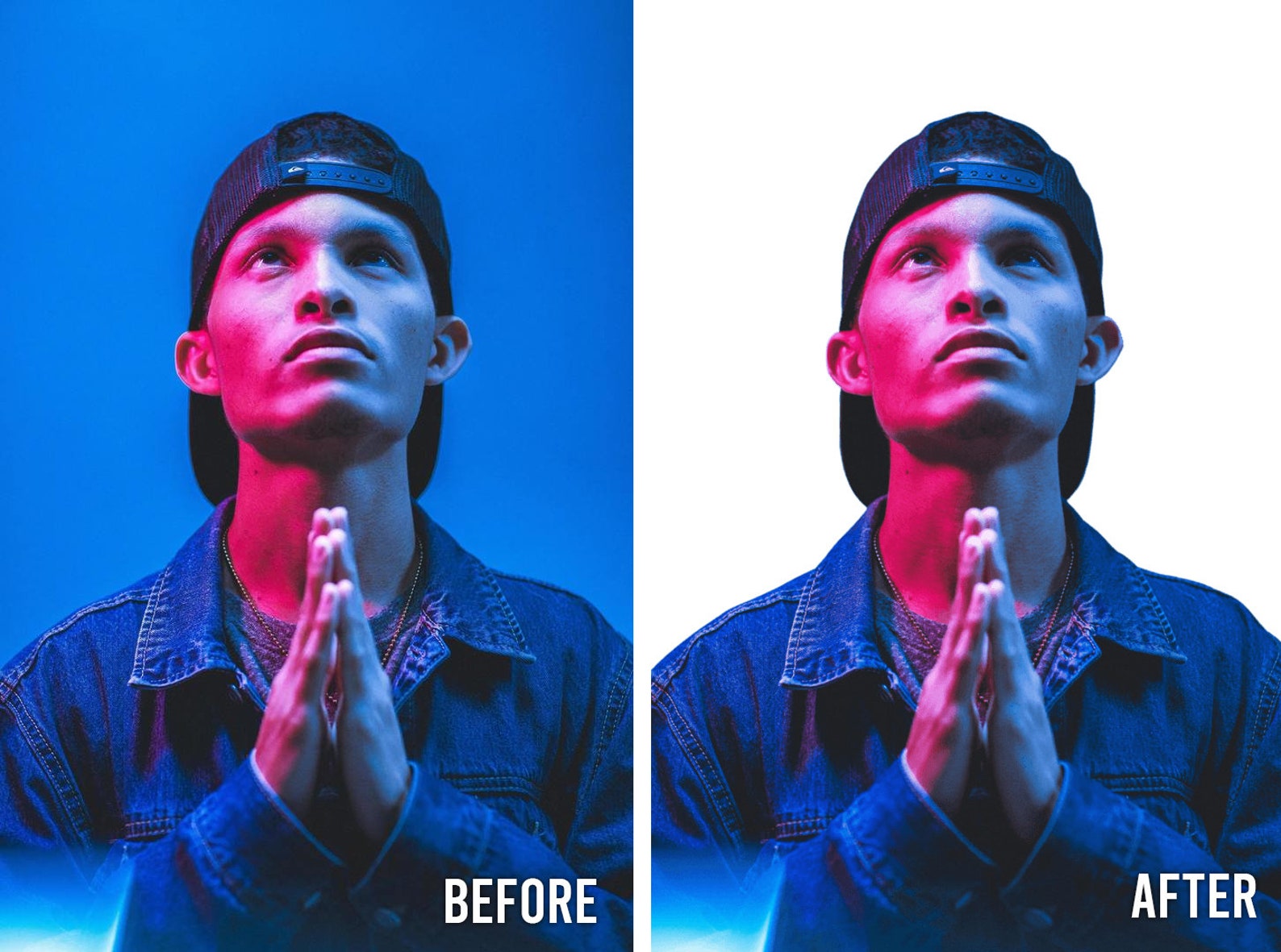 One-click Background Remove Photoshop Action,photoshop Brushes ...