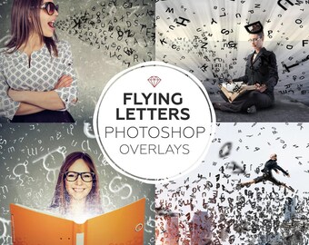 20 Flying Paper Photoshop Overlay, Paper Overlay,flying Paper Overlay ...