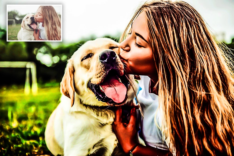 HDR Oil Effect Photoshop Action, Photoshop Bundle,photoshop Effects ...