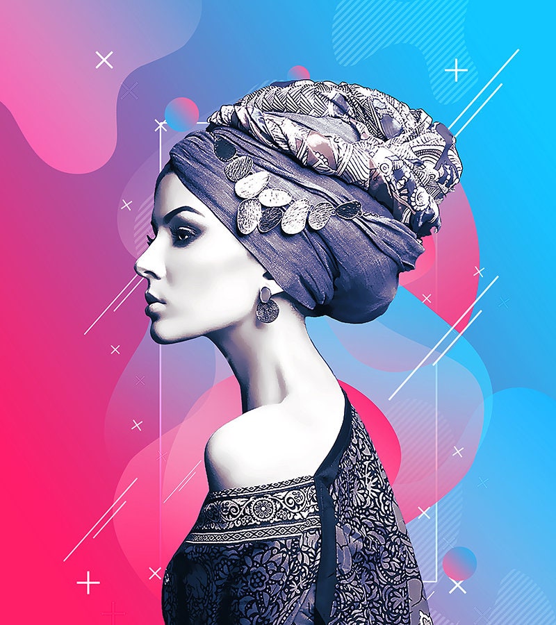 Cool & Modern Poster Photoshop Action,photoshop Brushes,photoshop ...